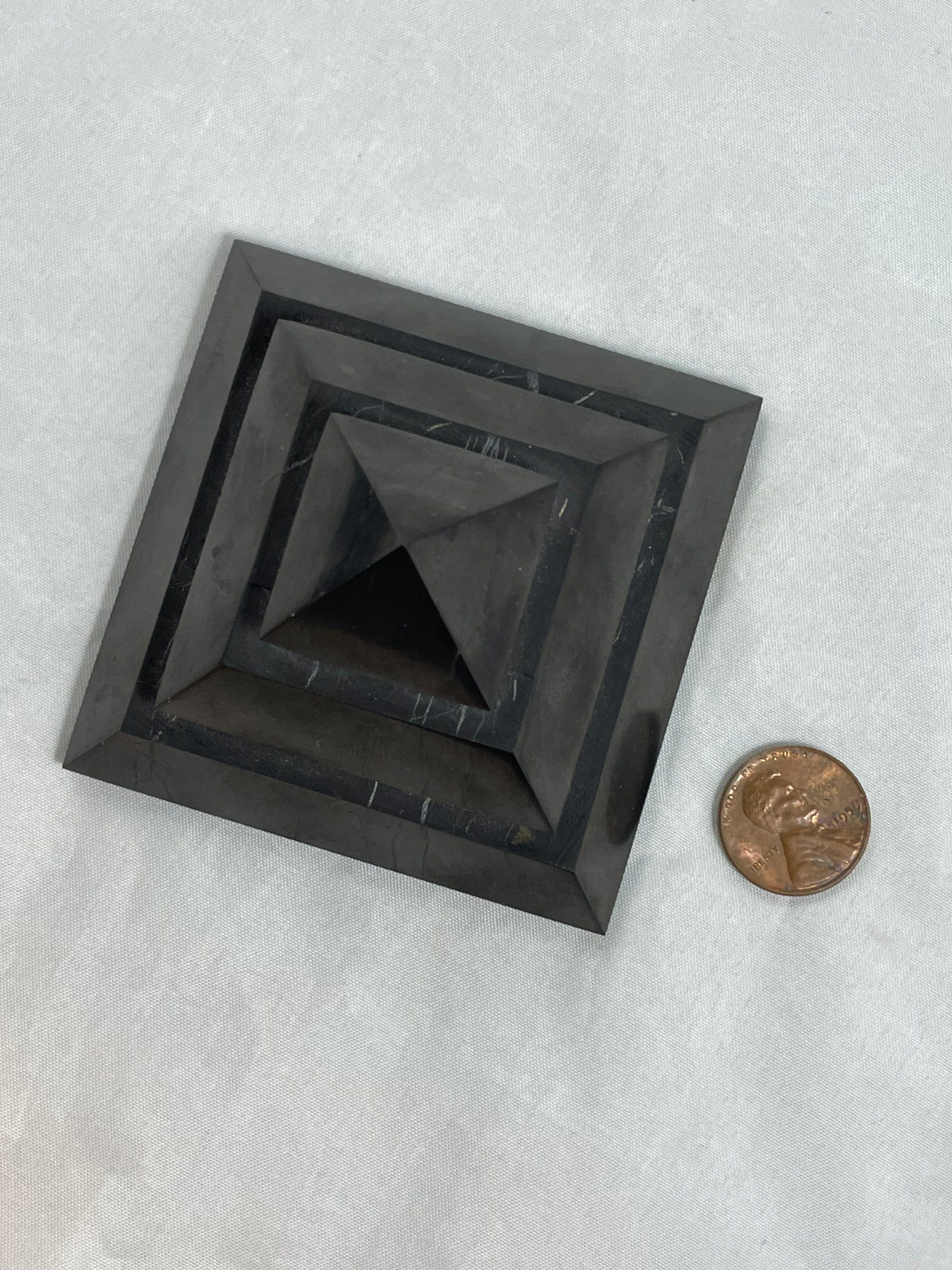 Shungite Carved Pyramid - Etsy