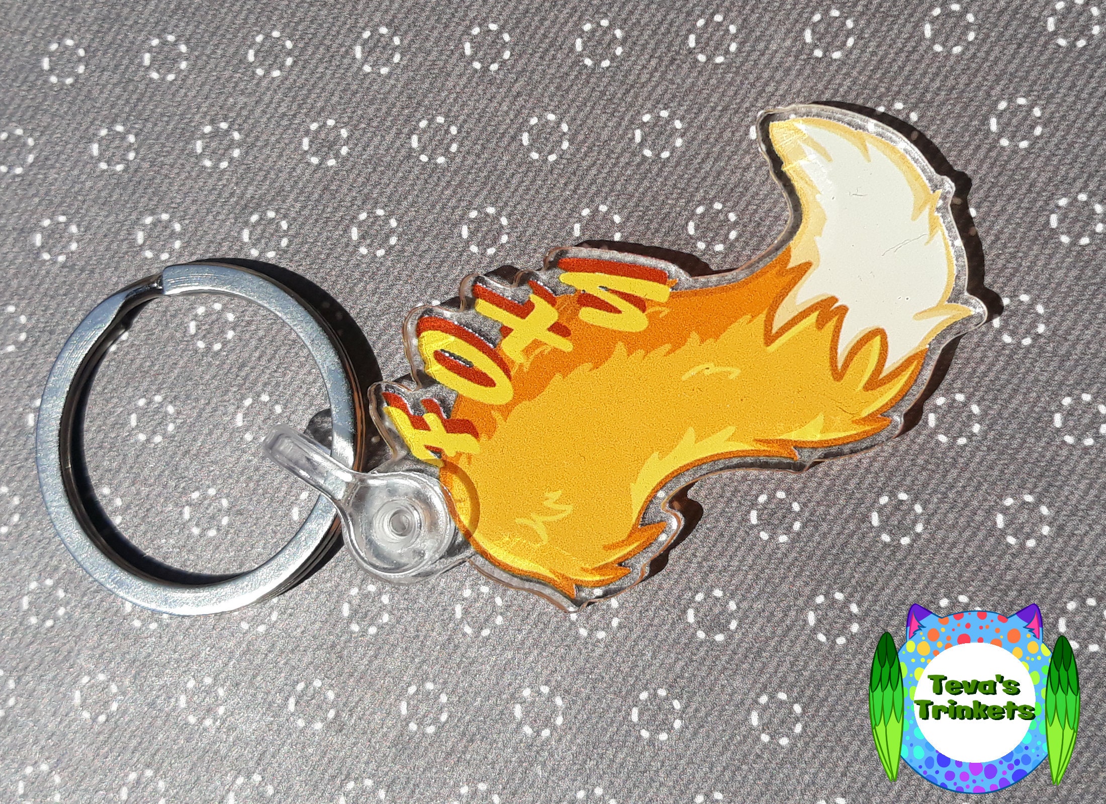Foxy Keychain - Etsy