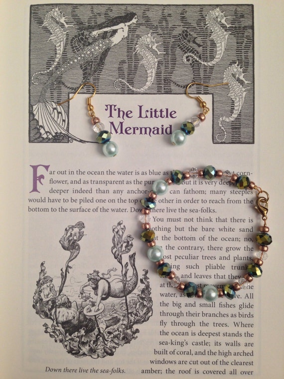 Little Mermaid Storybook Set | Etsy