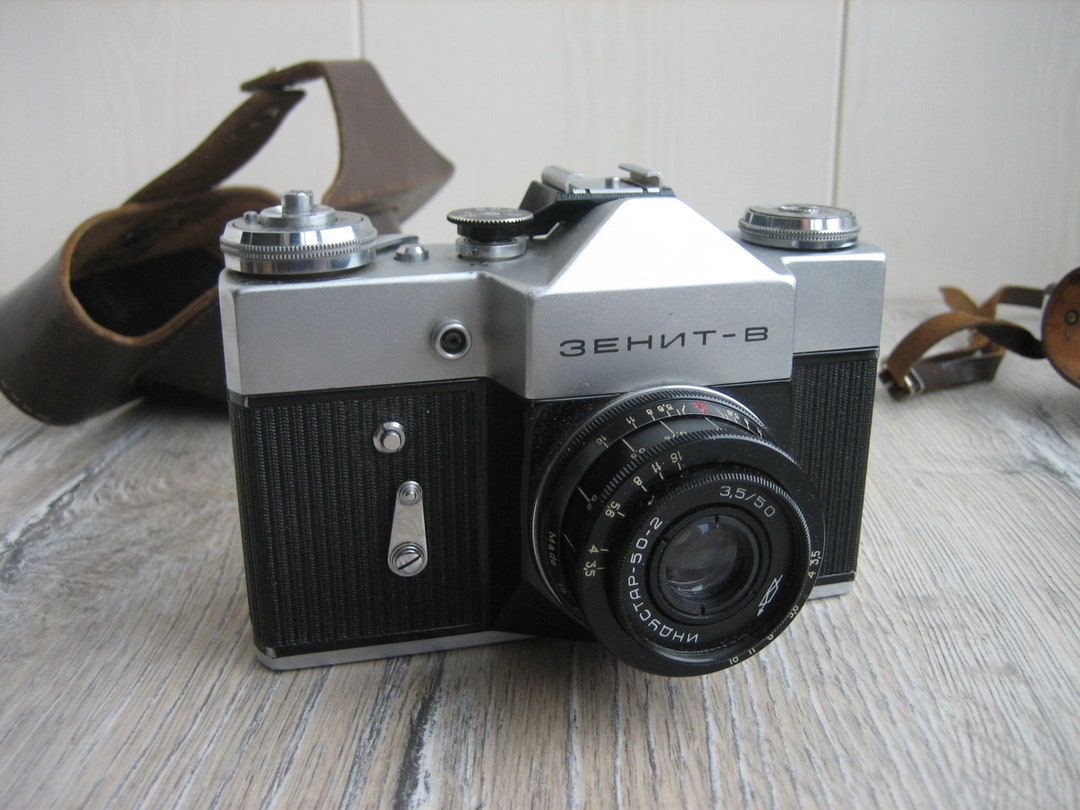 ZENIT B Camera. Soviet Camera Zenit. Russian Retro Camera. Old Photo ...