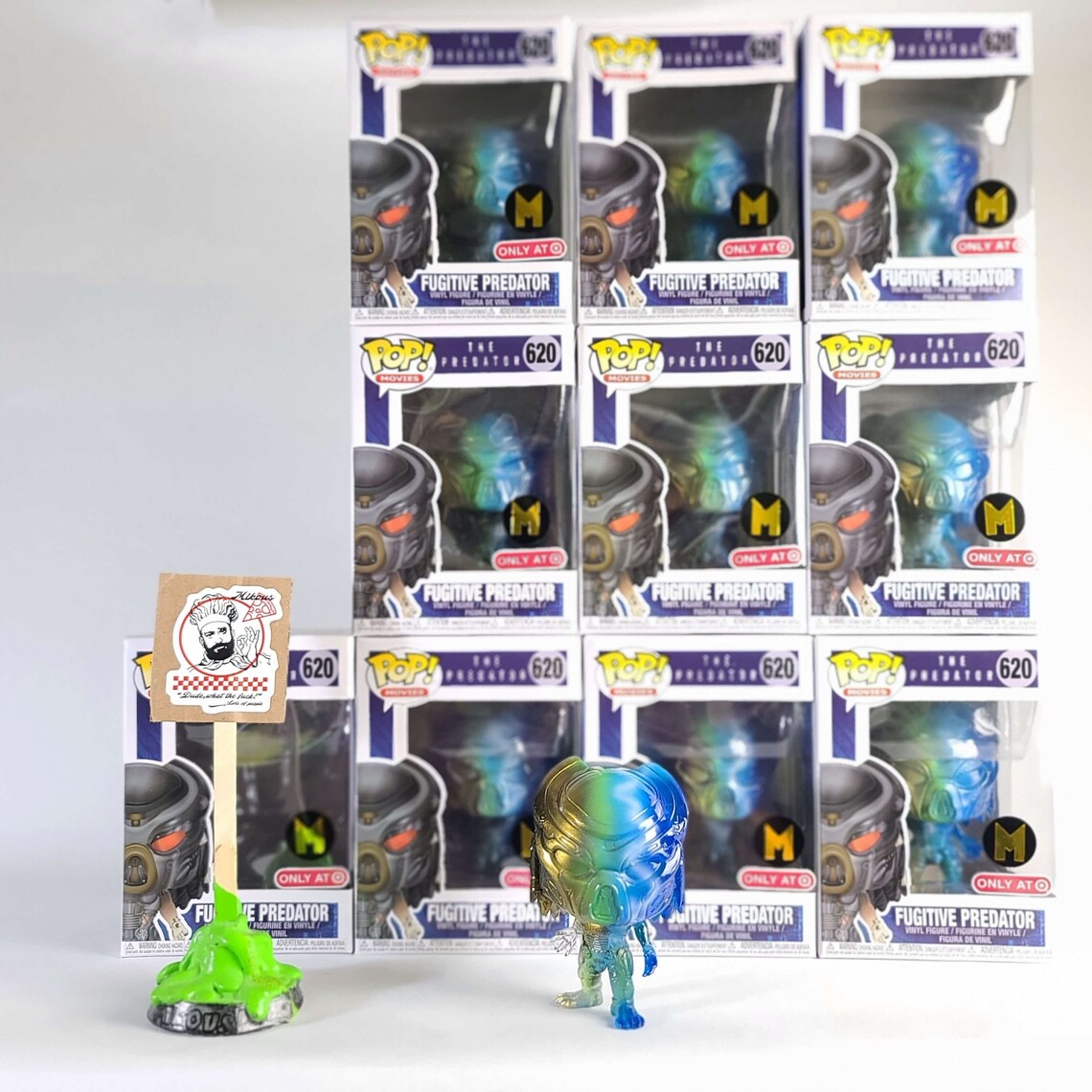 Custom Funko Pop Fugitive Predator (translucent Lightning) by Mikous - Etsy