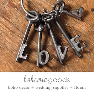 Love, Skeleton Key Gift, Husband Gift, the Key to Love, Decorative Love ...