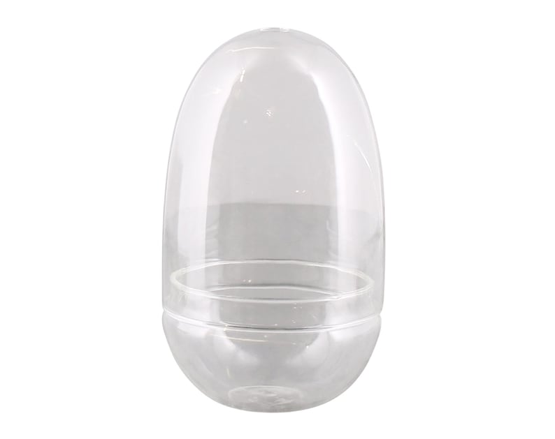 Glass Terrarium, Egg Terrarium, 2 Piece Terrarium, Clear Terrarium ...
