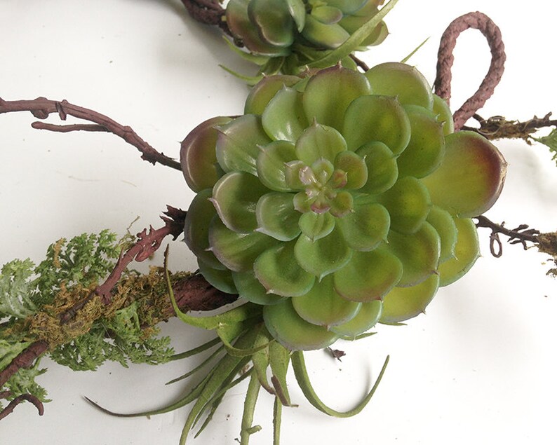 Succulent Garland Succulent Wedding Succulent Decor Wedding | Etsy
