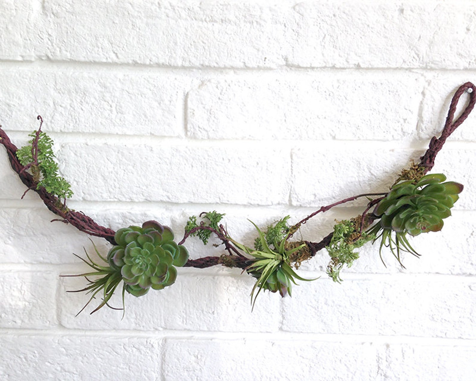 Succulent Garland Succulent Wedding Succulent Decor Wedding | Etsy