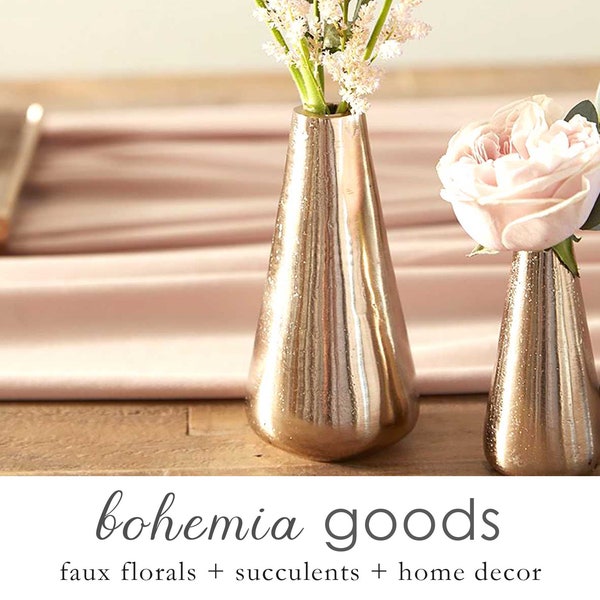 Rose Gold Vases - Etsy