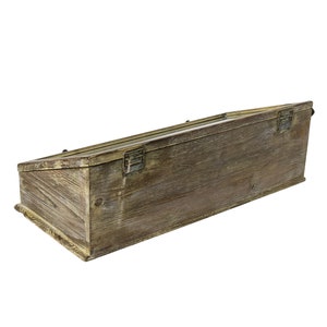 Large, Wood Display Box, Rustic Decor, Segmented Display, Box, Glass ...
