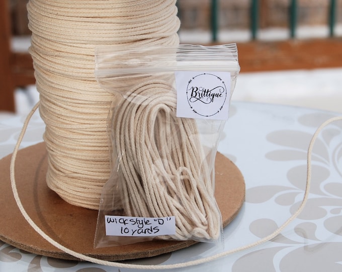 Zinc Core Candle Wicks | 6" Pretabbed, Prewaxed | Bulk 12 Pack or 100 ...