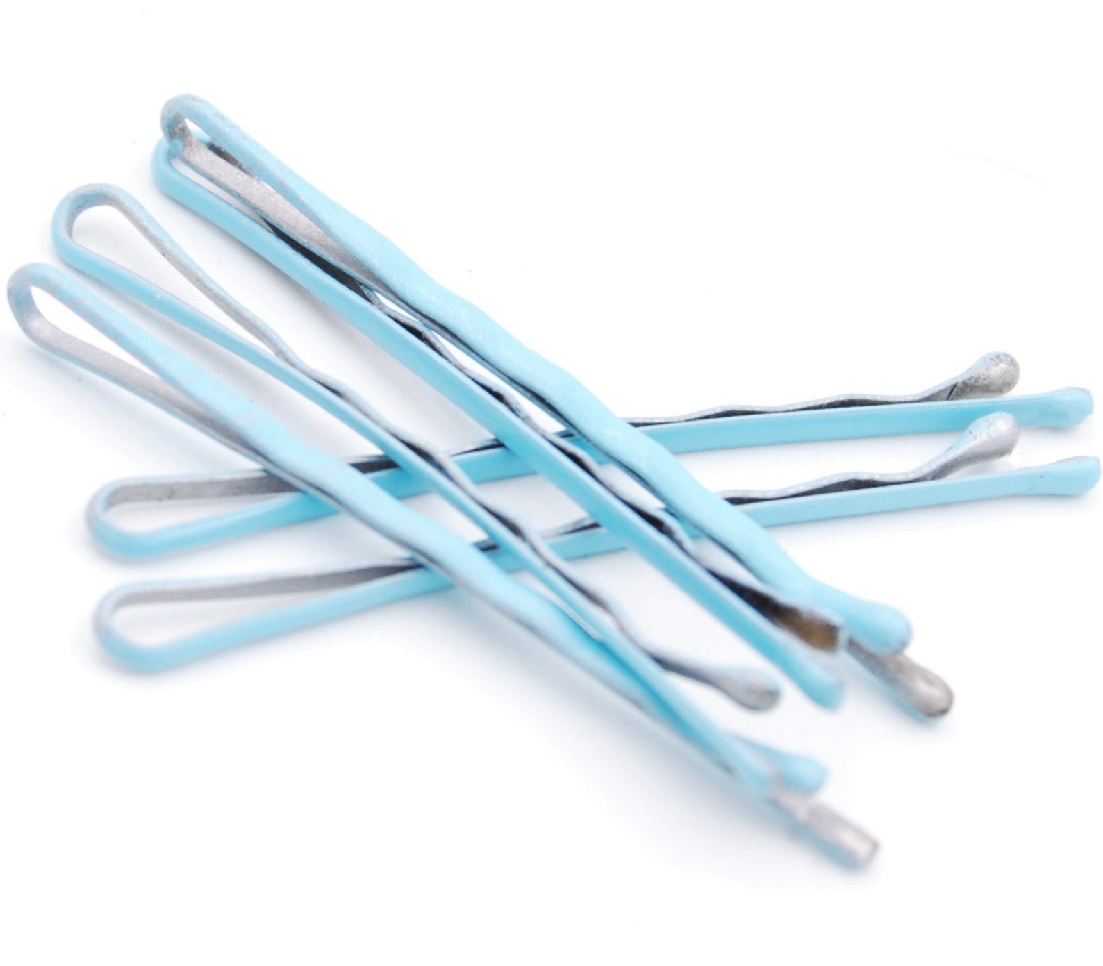 Light Blue Colored Bobby Pins Sky Blue Bobby Pins Sky Blue - Etsy