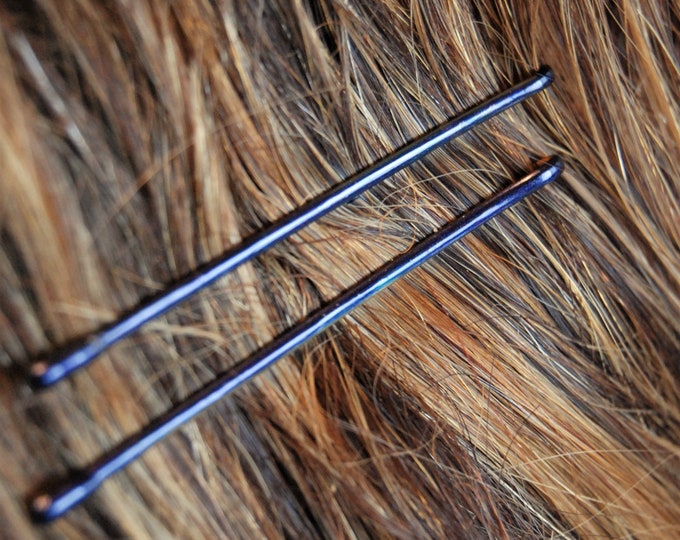 Navy Blue Bobby Pins, Dark Blue Colored Bobby Pins, Navy Blue Wedding ...