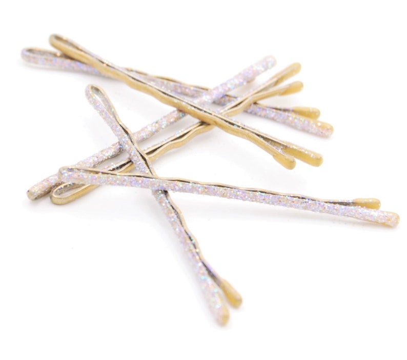 Light Pink Glitter Bobby Pin Pink Glitter Hair Pins Pink | Etsy