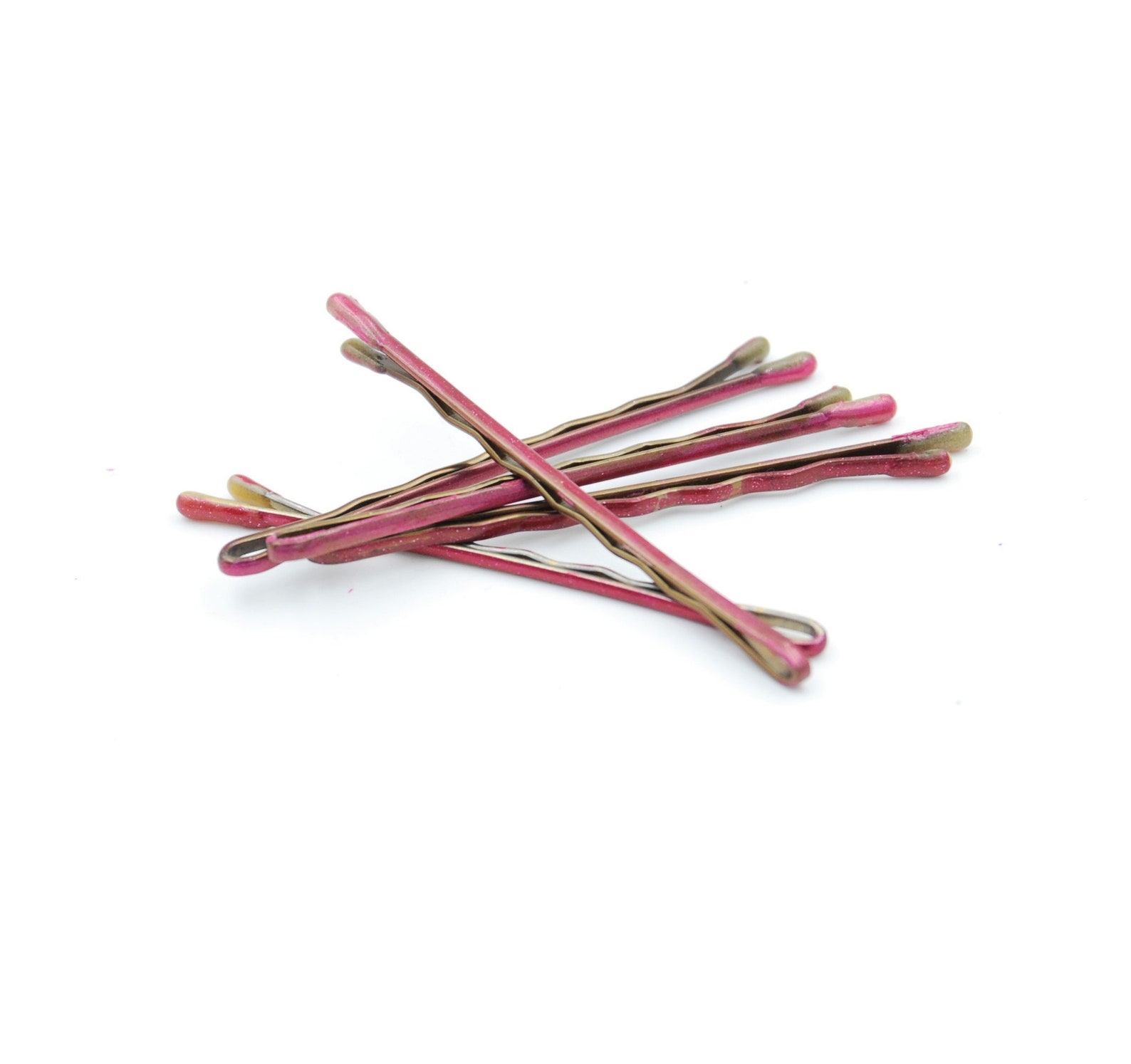 Magenta Colored Bobby Pins Dark Pink Bobby Pins Magenta - Etsy