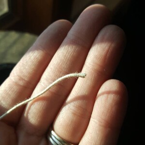 Candle Wicks for Tealights, Candle Wicking by the Yard, Zinc Core Wick ...