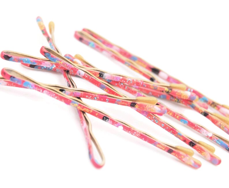 Spotted Accessories Colored Bobby Pins Polka Dots - Etsy