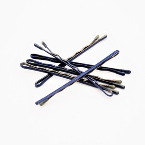 Navy Blue Bobby Pins Dark Blue Colored Bobby Pins Navy Blue - Etsy