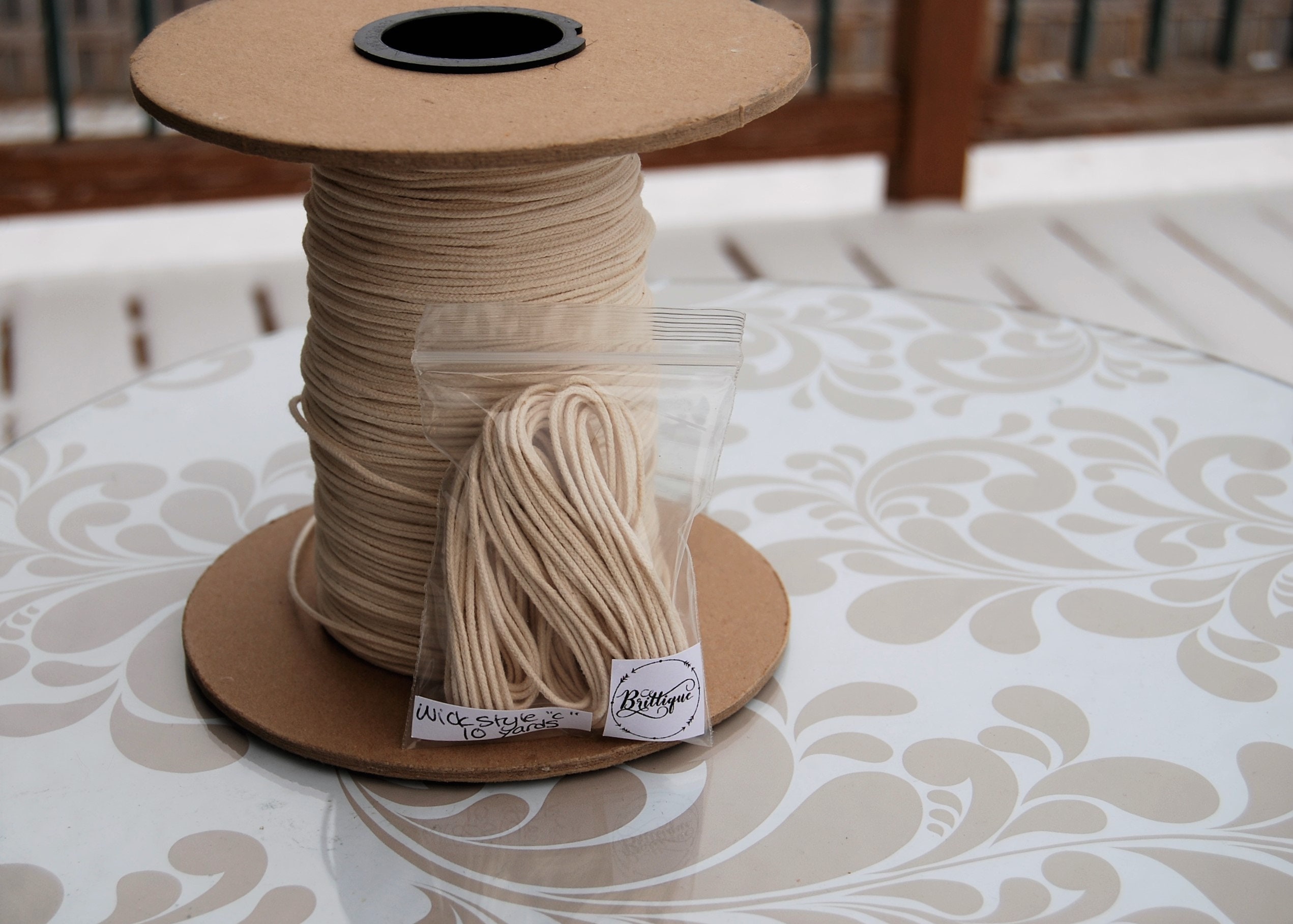 Medium Sized Candle Wicking Cored Wicks for Melt and Pour - Etsy UK