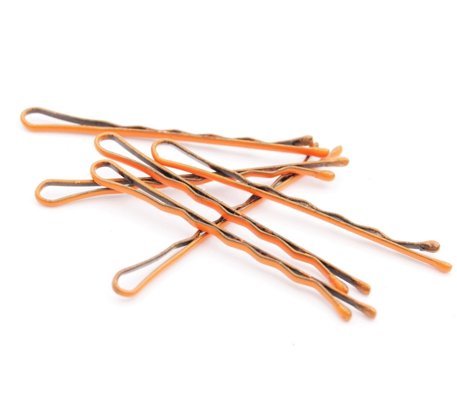 Colored Bobby Pins Orange Wedding Hair Pins Decorative - Etsy