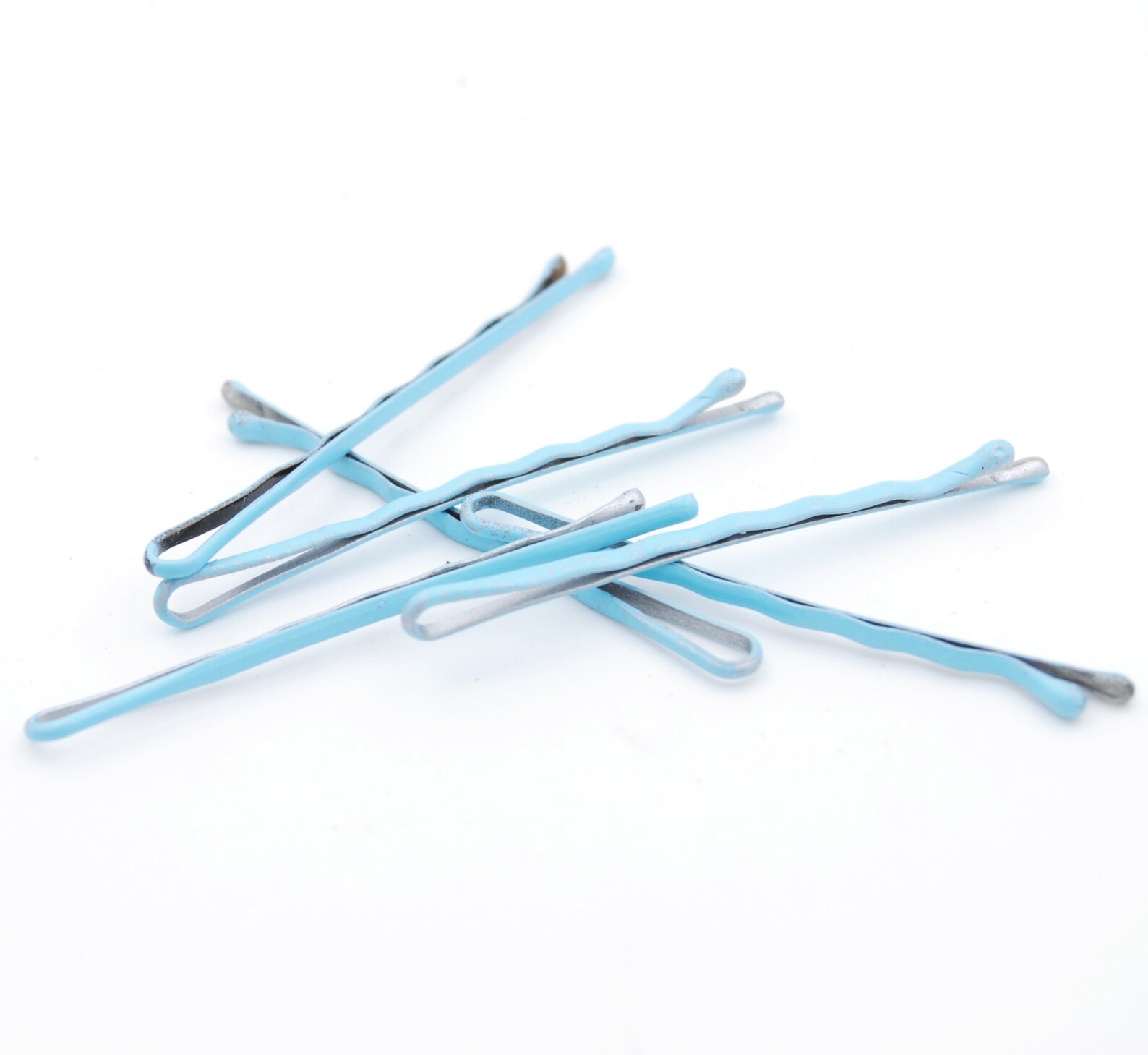 Light Blue Colored Bobby Pins Sky Blue Bobby Pins Sky Blue - Etsy