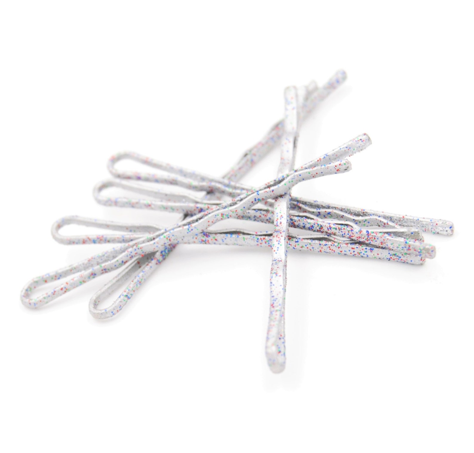 Glitter Bobby Pins Sparkle Bobby Pins Glittery Bobby Pins | Etsy