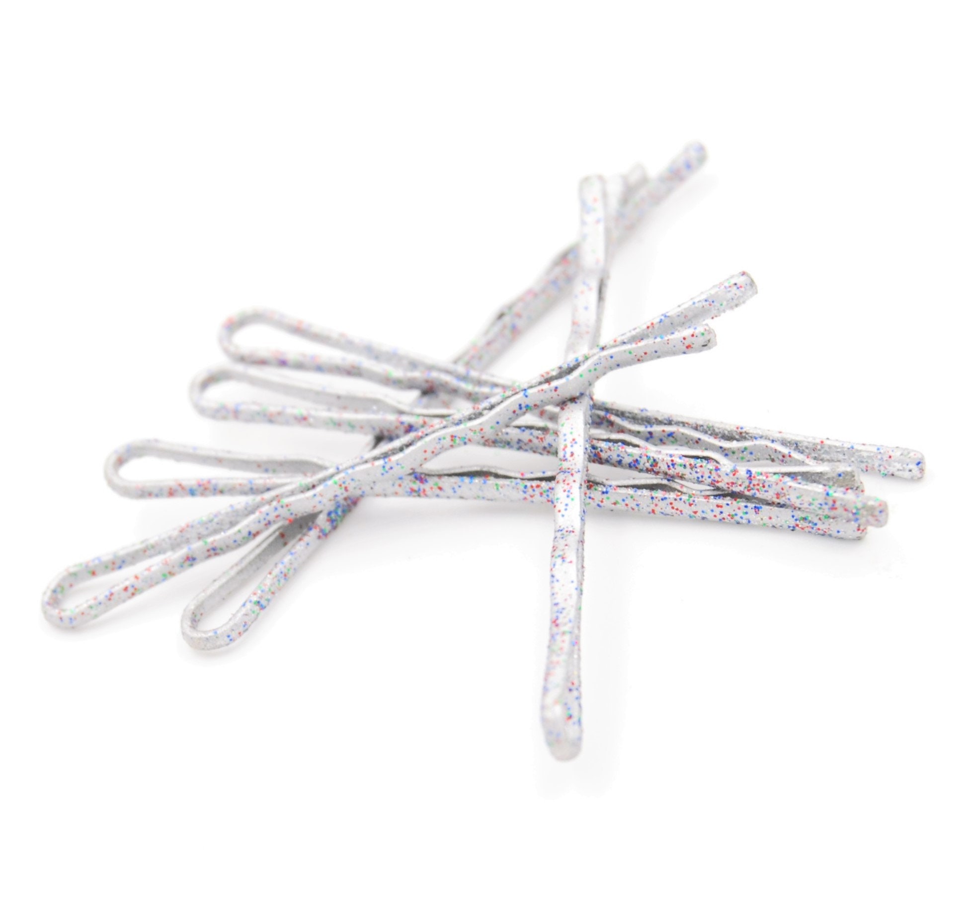 Glitter Bobby Pins Sparkle Bobby Pins Glittery Bobby Pins - Etsy