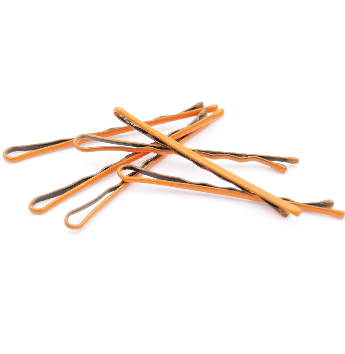 Colored Bobby Pins Orange Wedding Hair Pins Decorative - Etsy