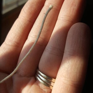 Candle Wicks for Tealights, Candle Wicking by the Yard, Zinc Core Wick ...