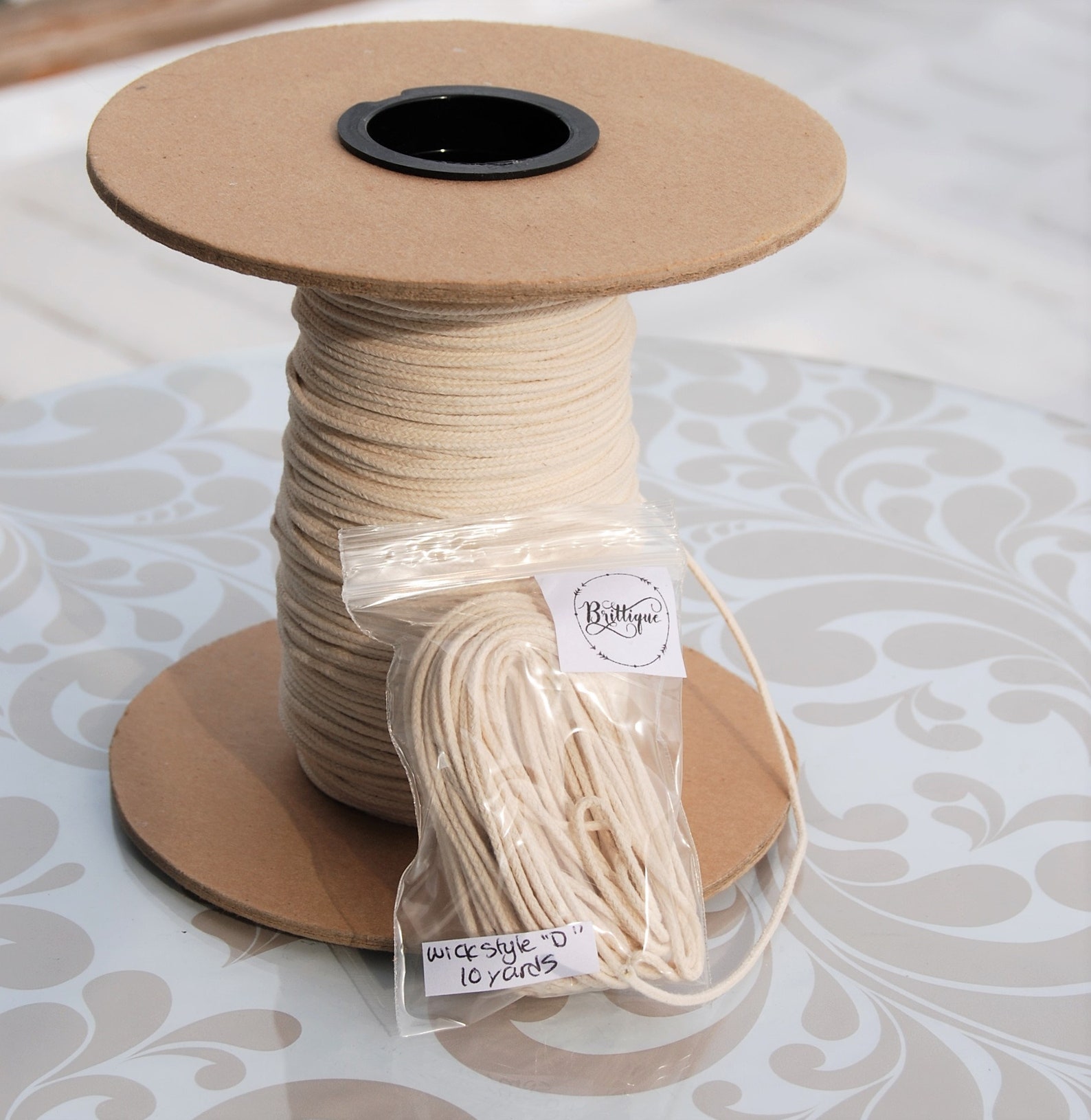 Big Candle Wicks for Large Container Candles Natural Fiber - Etsy