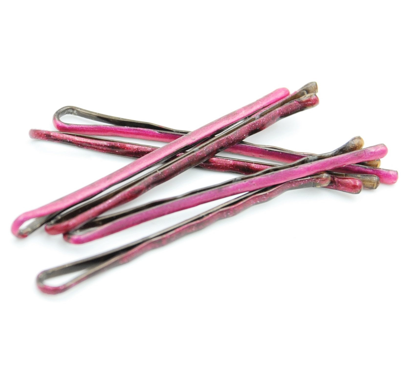 Magenta colored bobby pins dark pink bobby pins magenta | Etsy