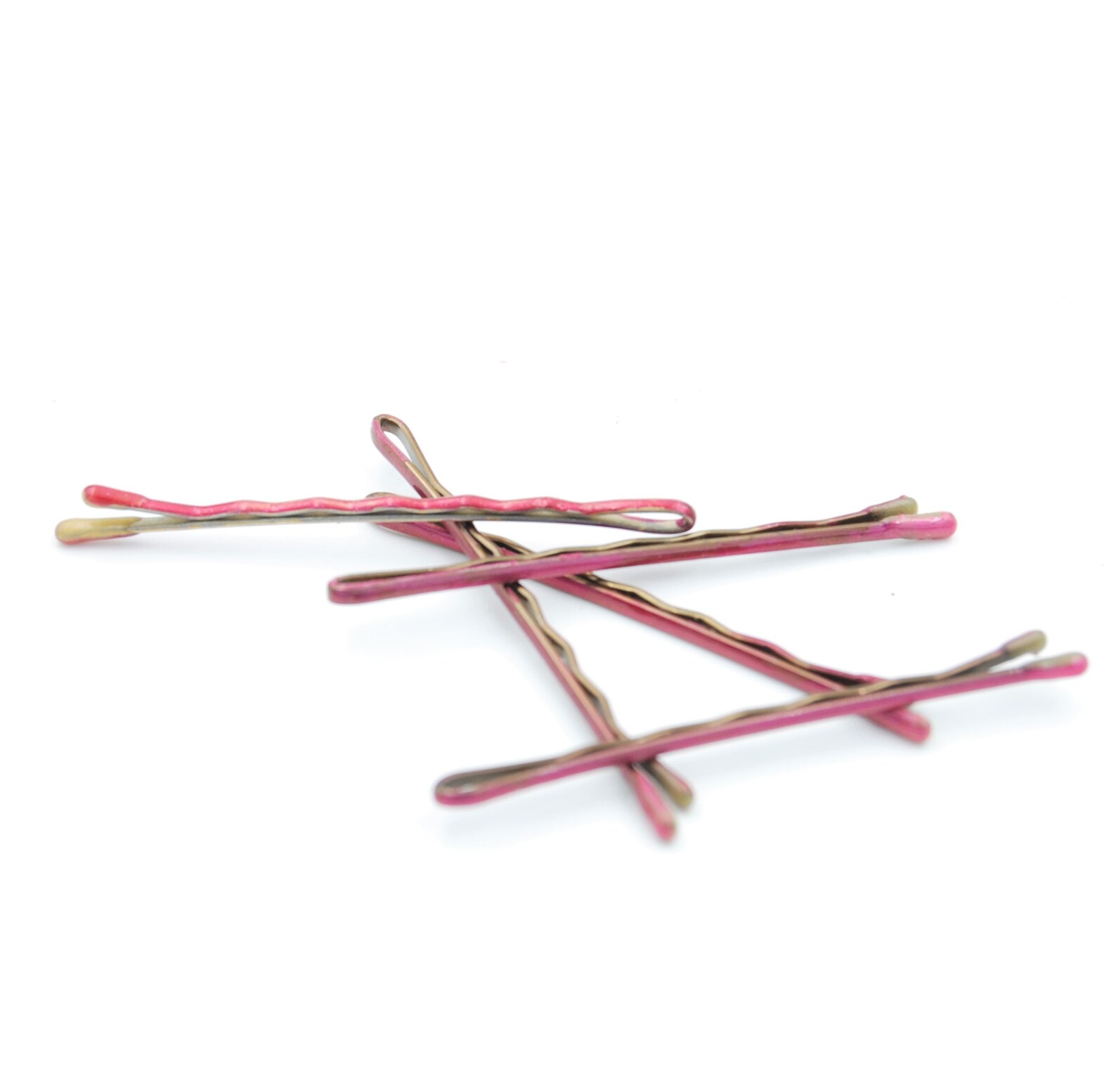 Magenta Colored Bobby Pins Dark Pink Bobby Pins Magenta - Etsy