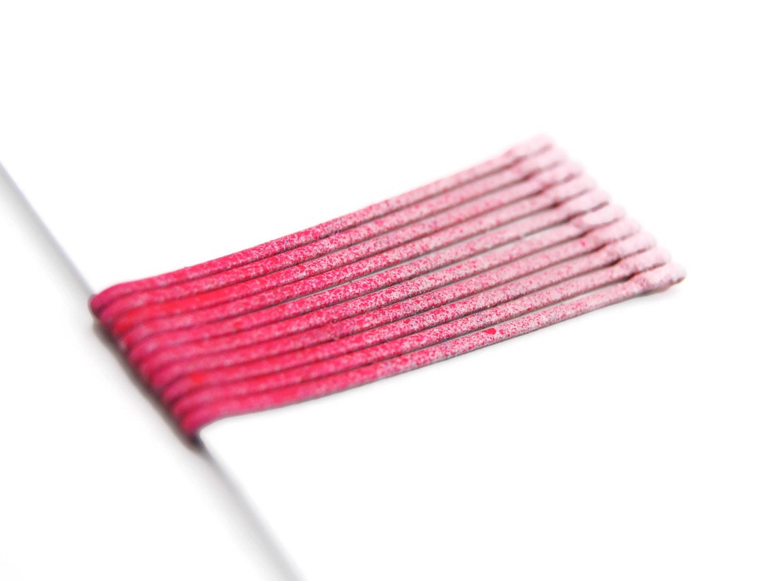 Pink and White Ombre Hair Pins, Fluorescent Hot Pink Hair Pin, Hot Pink ...