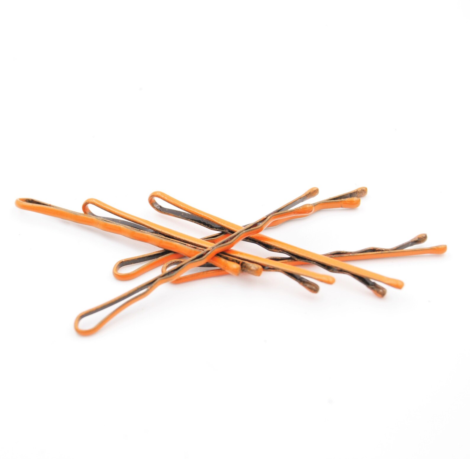 Colored Bobby Pins Orange Wedding Hair Pins Decorative - Etsy