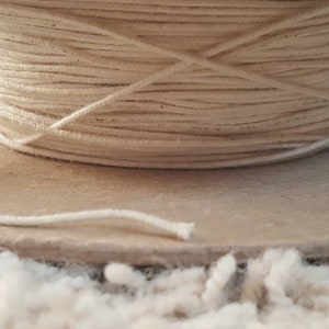 Candle Wicks for Tealights, Candle Wicking by the Yard, Zinc Core Wick ...