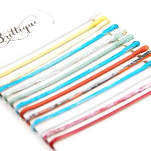 2 Inch Colored Bobby Pins, Variety Set, Colorful Bobby Pins, Decorative ...