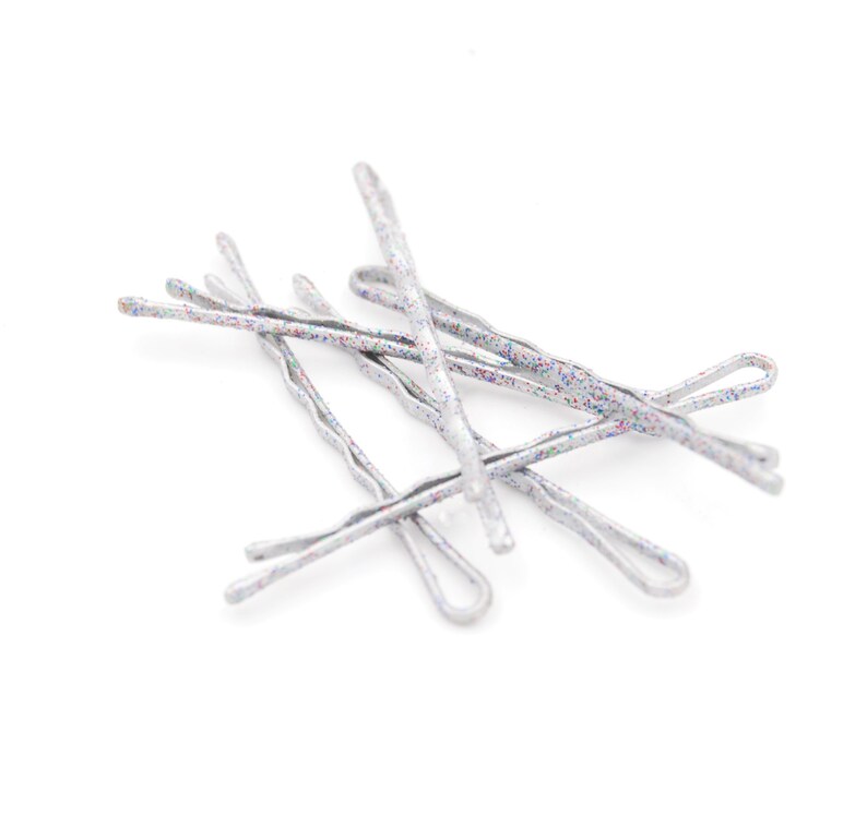 Glitter Bobby Pins Sparkle Bobby Pins Glittery Bobby Pins Etsy