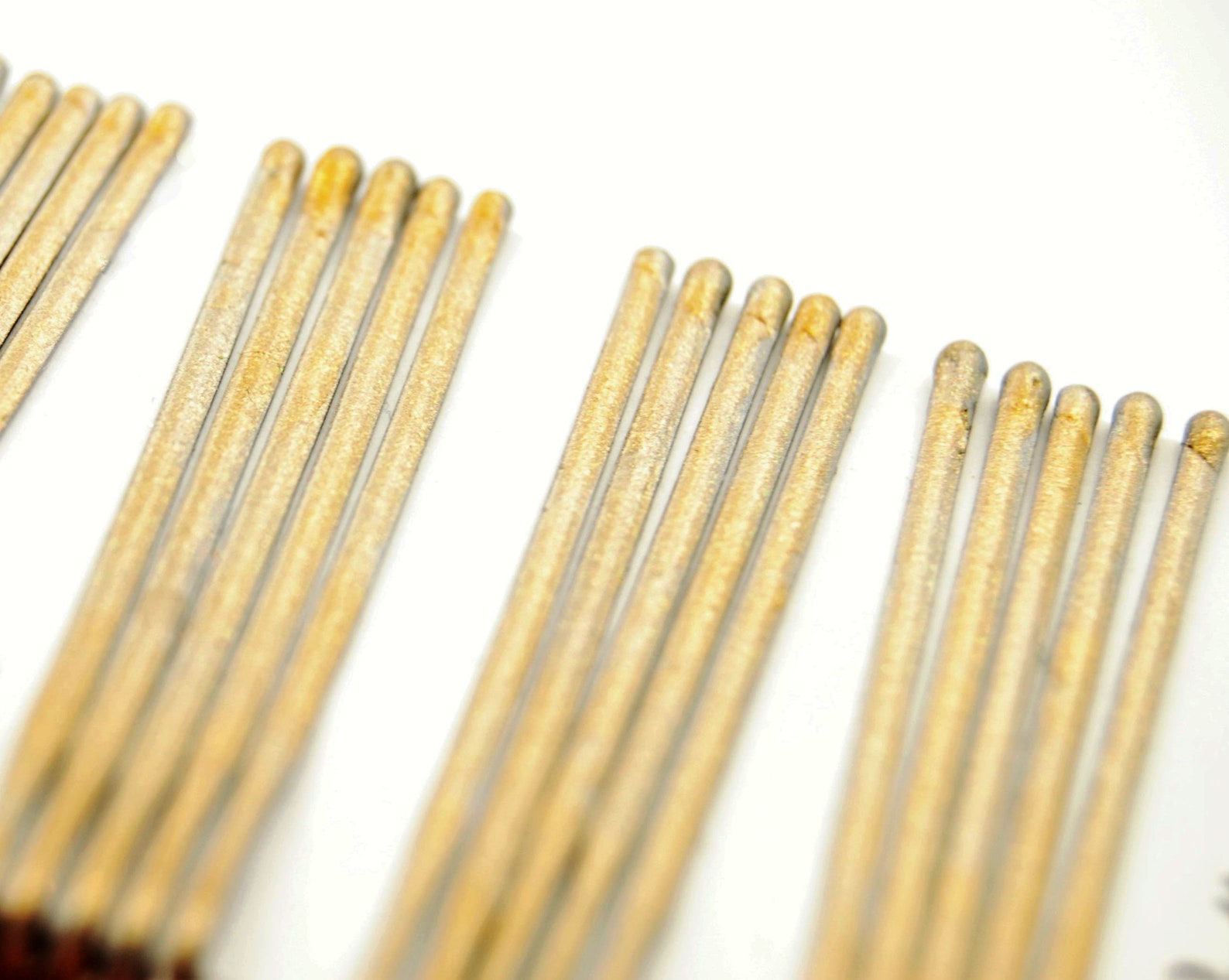 Light Gold Colored Bobby Pins Gold Bridal Hair Pins Subtle | Etsy