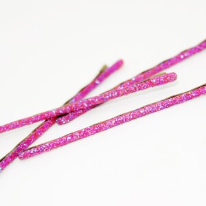 Pink Glitter Hair Pin, Pink Glitter Bobby Pins, Decorative Bobby Pins ...
