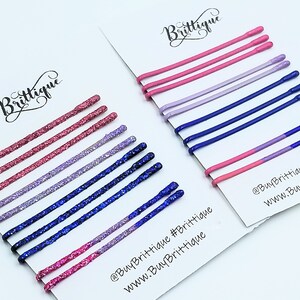 Bi Pride Bobby Pins Bisexual Pride Flag Accessories Colorful - Etsy