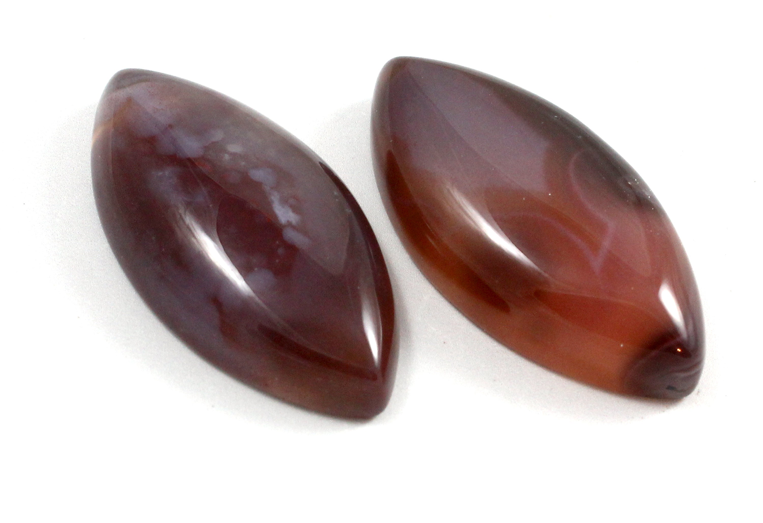 Brown Agate Cabochon. A Dark Colored Stone With Lighter Color - Etsy