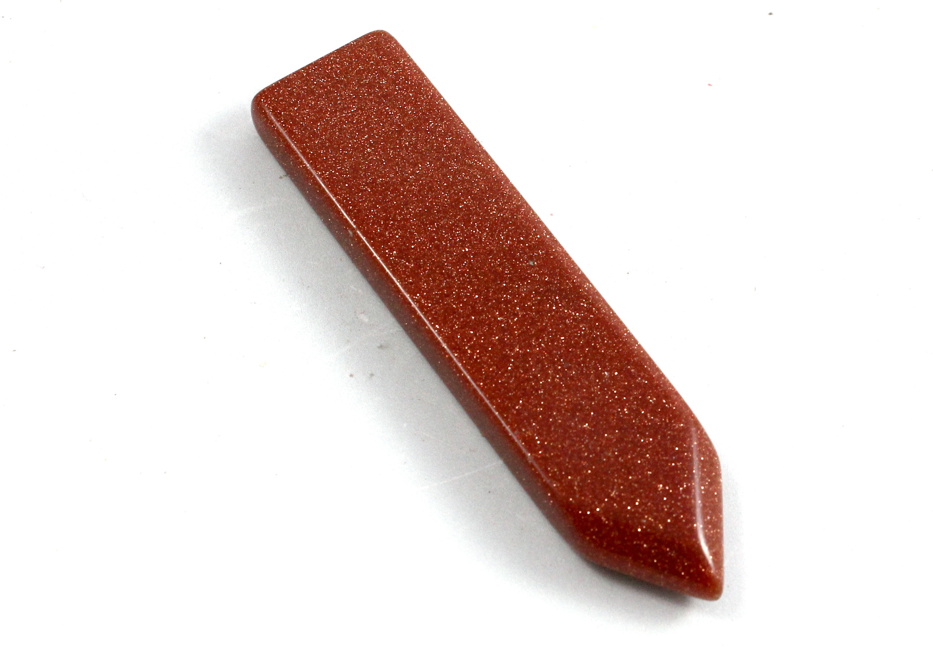 Brown Goldstone Cabochon. A Spike Shaped Stone for Making - Etsy Canada