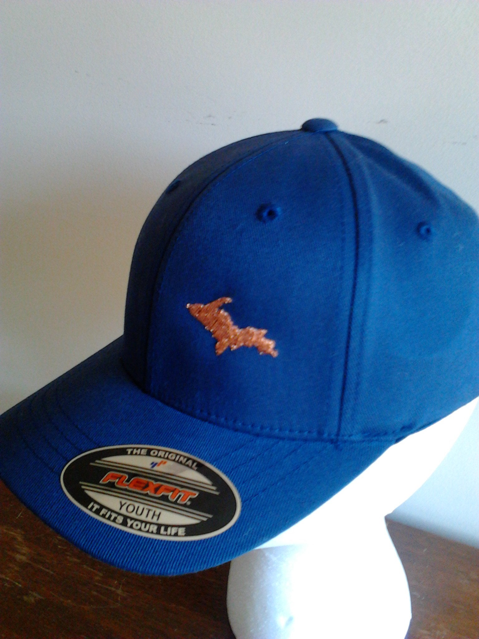Yooper, UP Logo Hat Upper Peninsula Michigan, Flex Fit Hat, Michigan ...