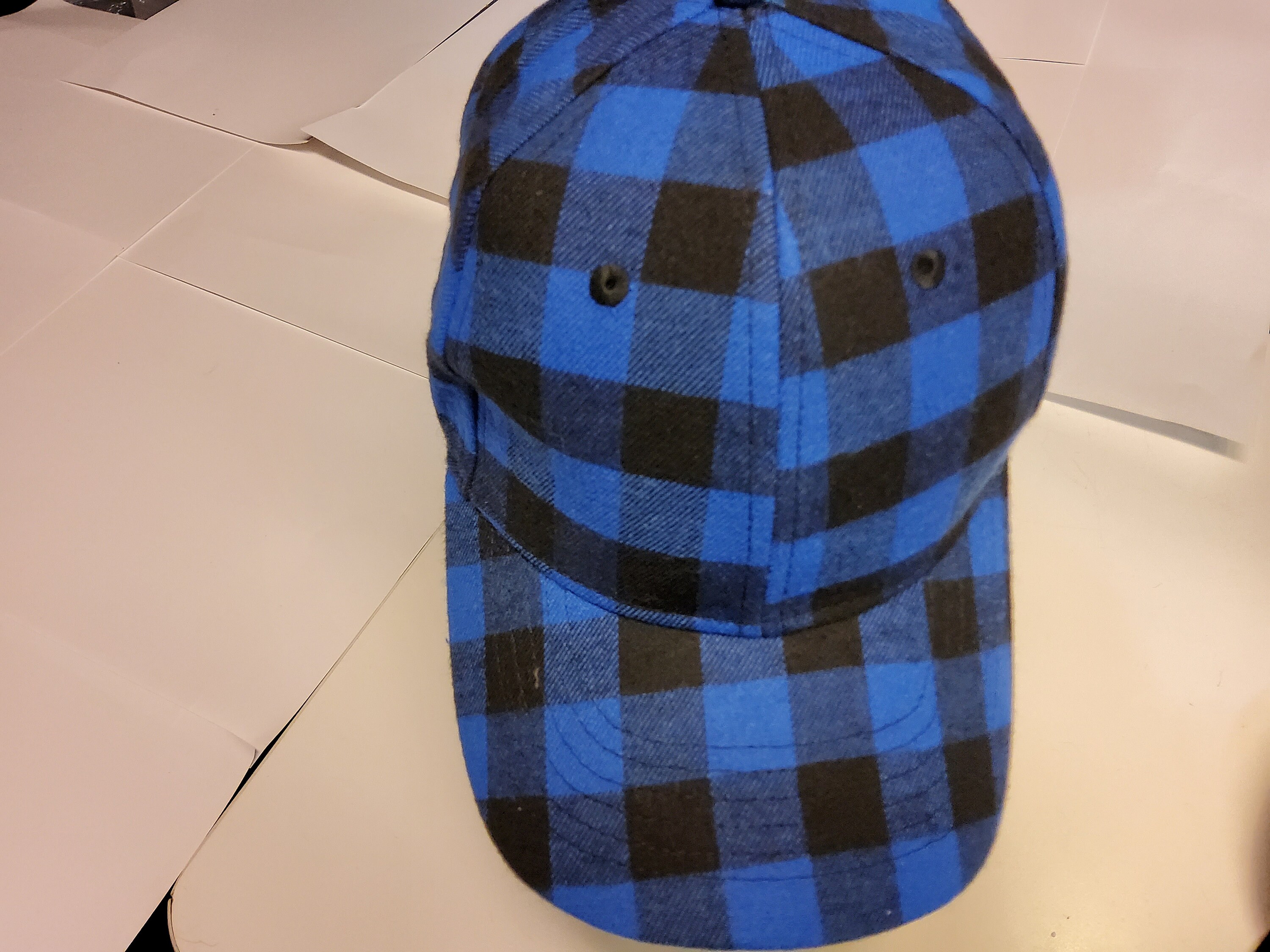 Yooper UP Logo Buffalo Check Hat Upper Peninsula Michigan, Adjustable ...