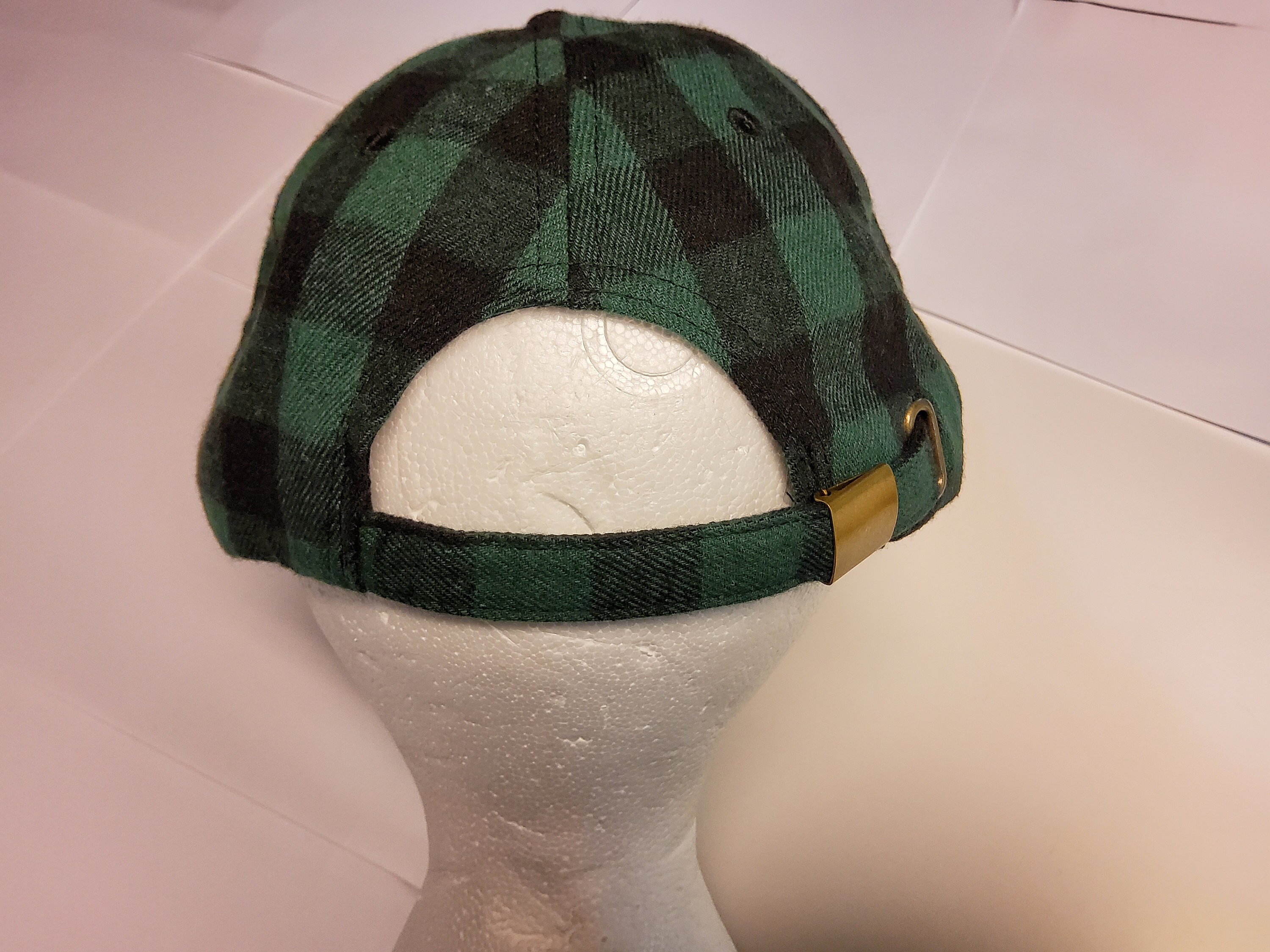 Yooper UP Logo Buffalo Check Hat Upper Peninsula Michigan, Adjustable ...