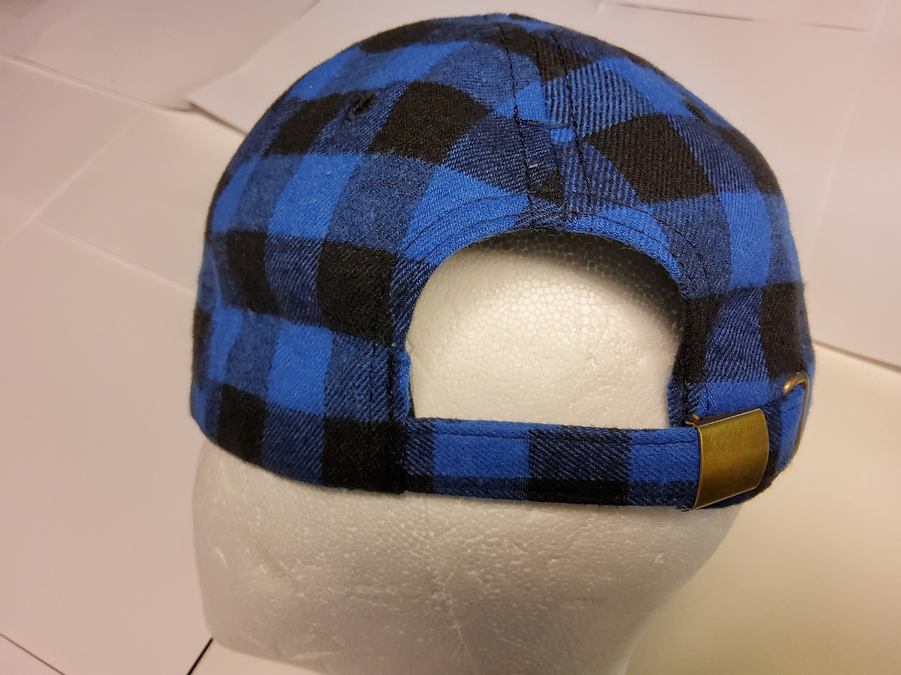 Yooper UP Logo Buffalo Check Hat Upper Peninsula Michigan, Adjustable ...