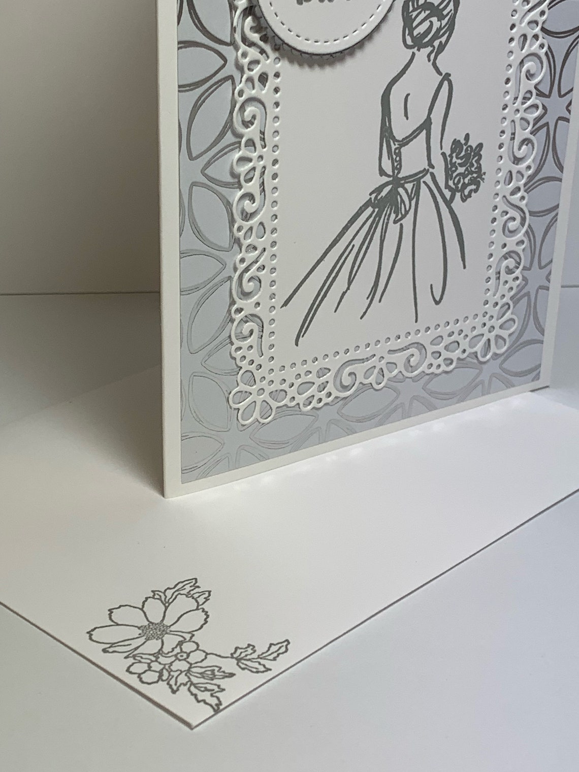 Bridal Shower Handmade Card - Etsy