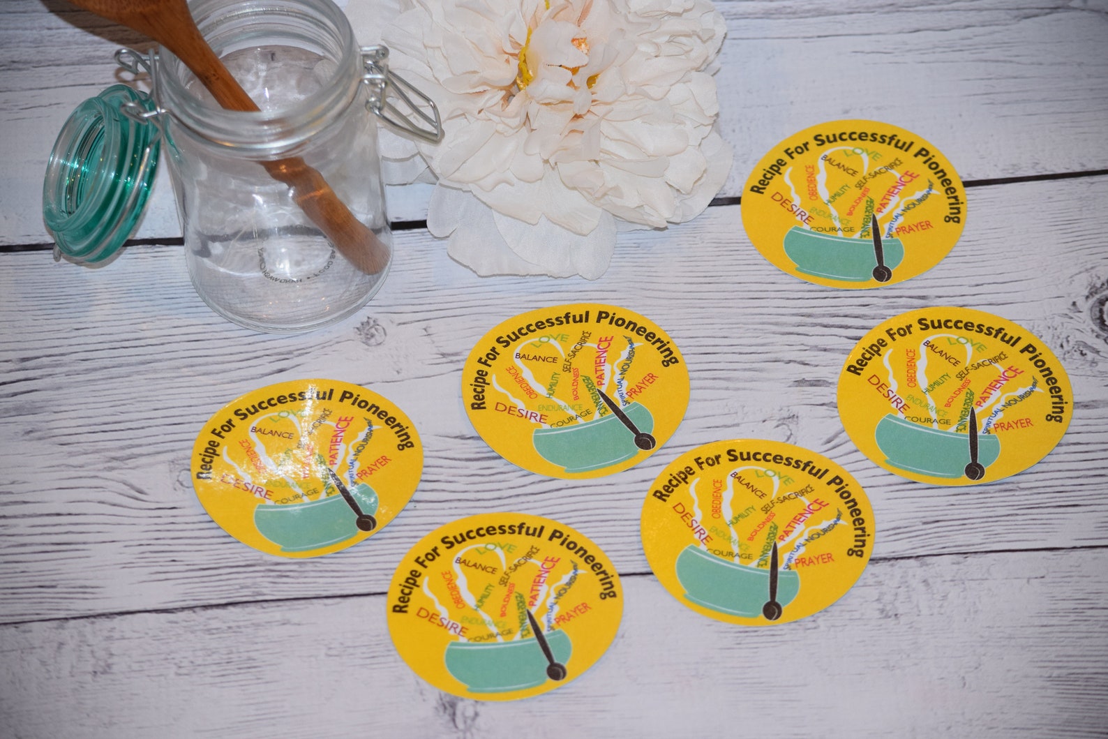 Set of 6 Pioneer Stickers JW Pioneer School Gifts JW | Etsy