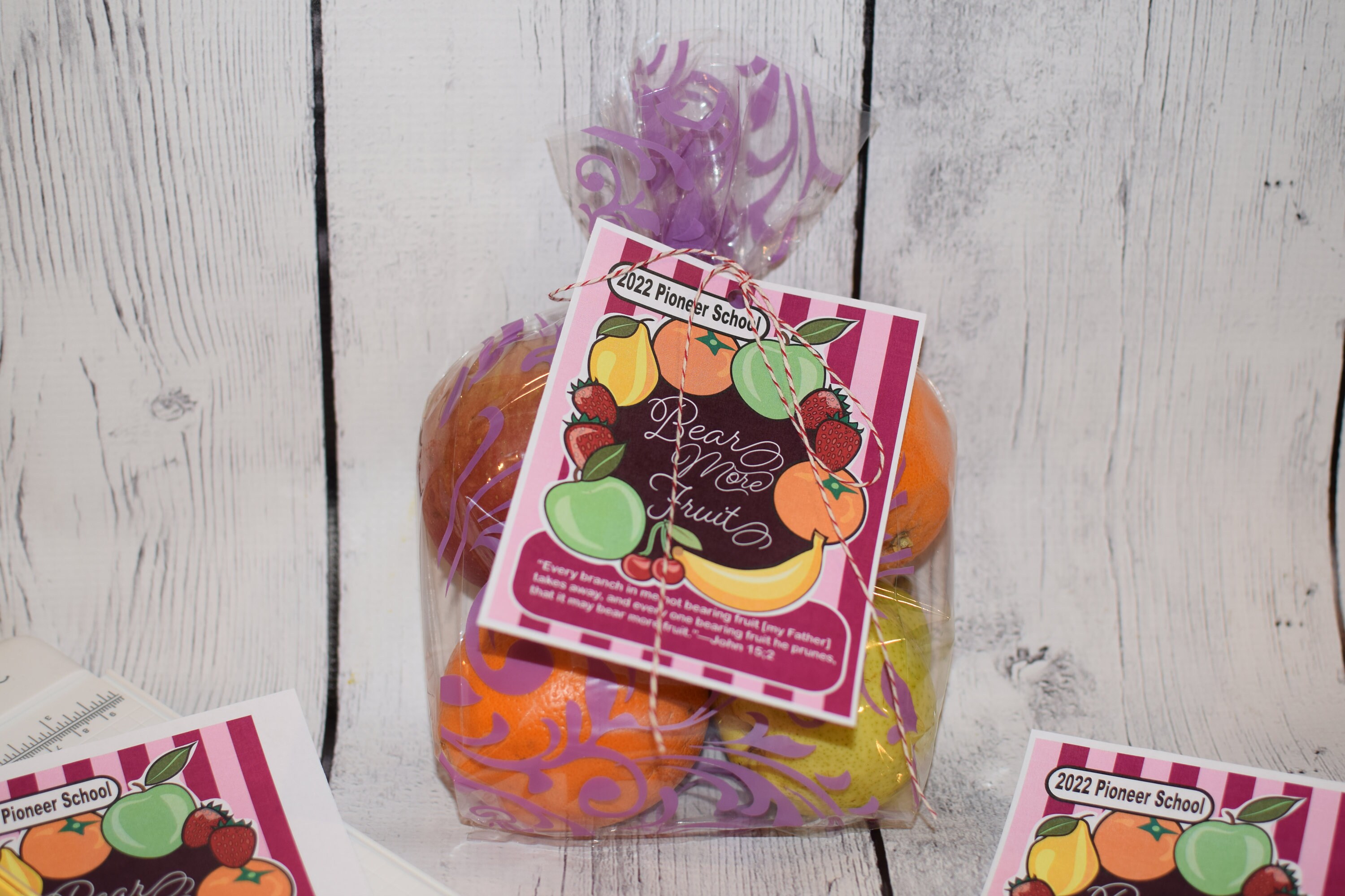 Set of 4 Labels Bear More Fruit Pioneering JW Pioneer - Etsy