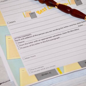 2 Letter Writing Notes, Letter Writing, JW Letter Writing, JW, Jw ...