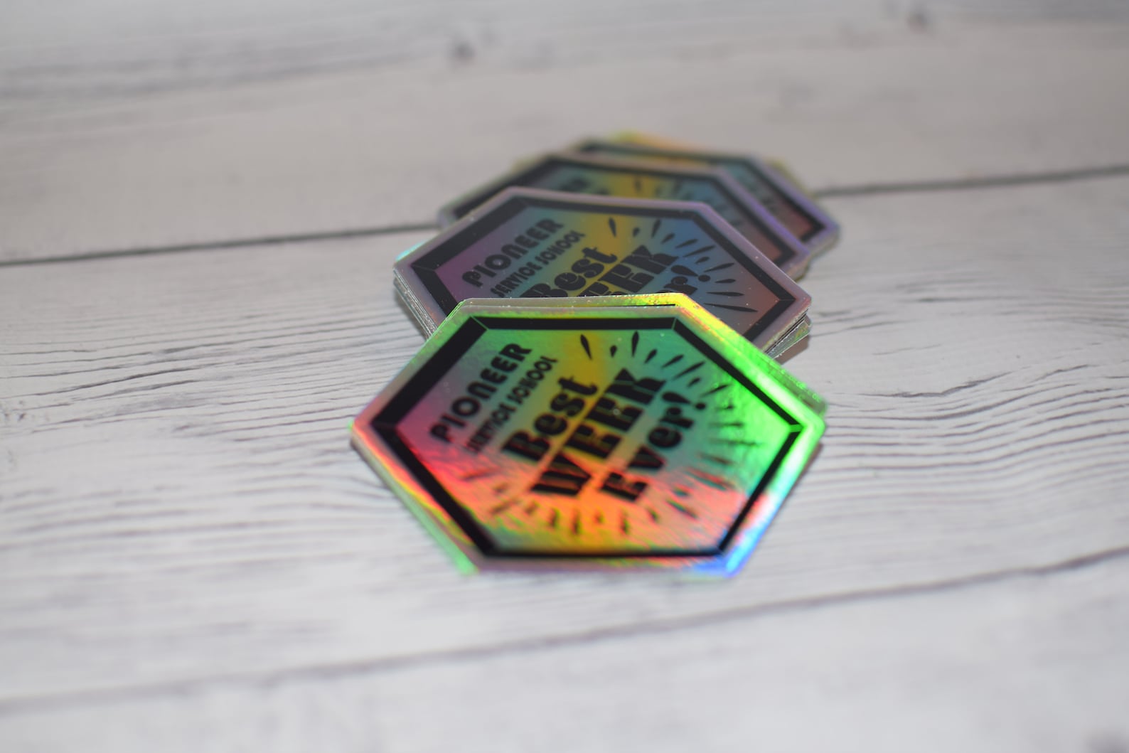 Holographic Sticker, Pioneer School Sticker, Pioneer School, Jw 2024 ...