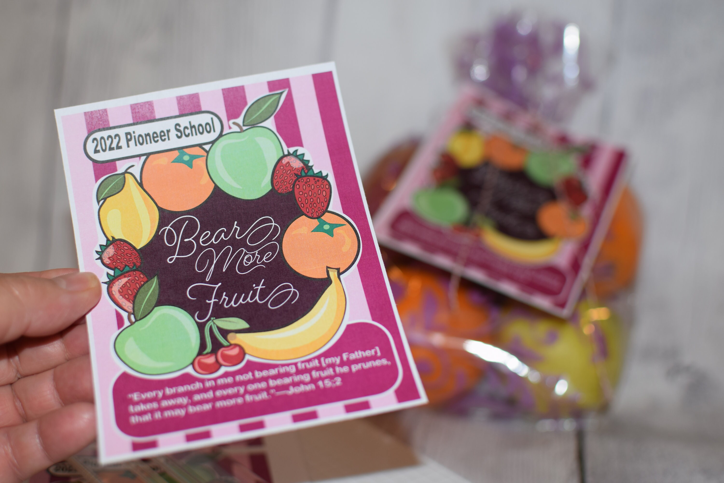 Set of 4 Labels Bear More Fruit Pioneering JW Pioneer - Etsy