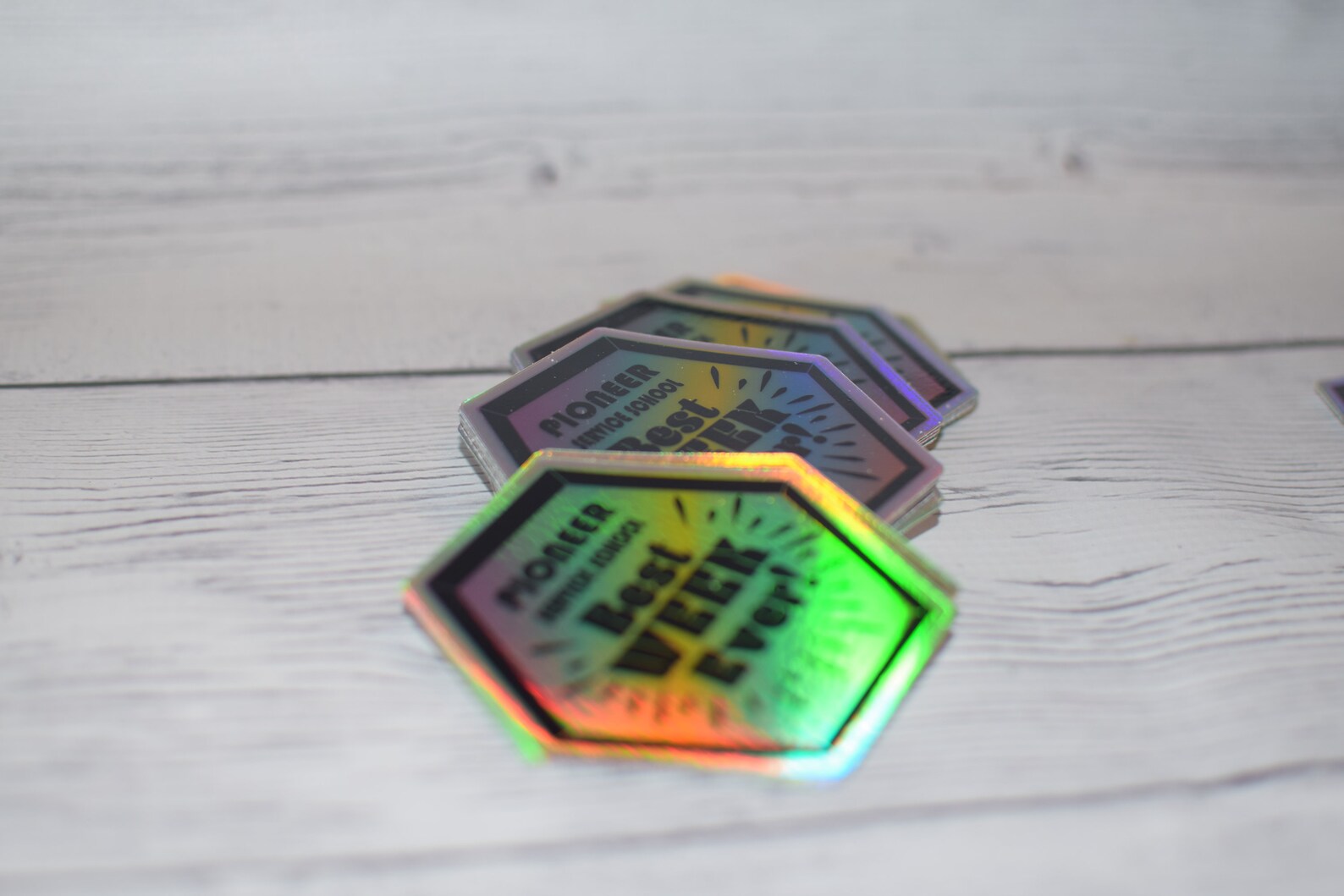 Holographic Sticker, Pioneer School Sticker, Pioneer School, Jw 2024 ...